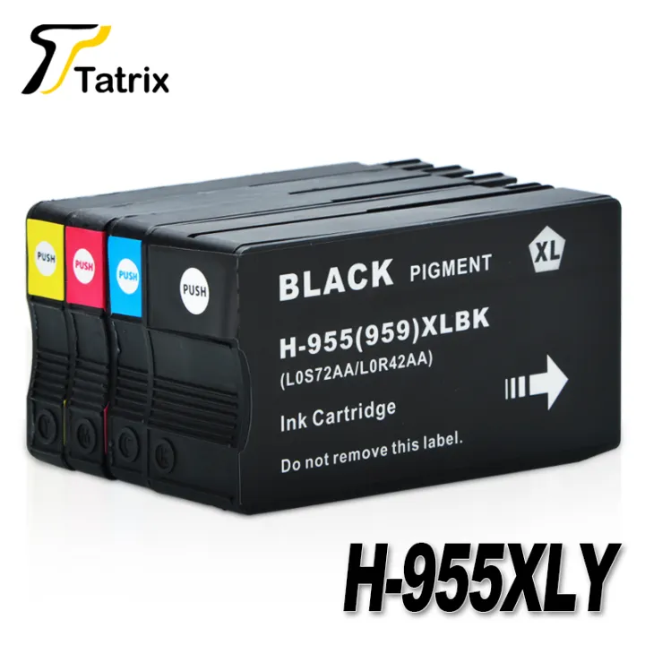 HP955 955XL For HP955XL Ink Cartridge 4 Color For HP OfficeJet Pro 7740 ...