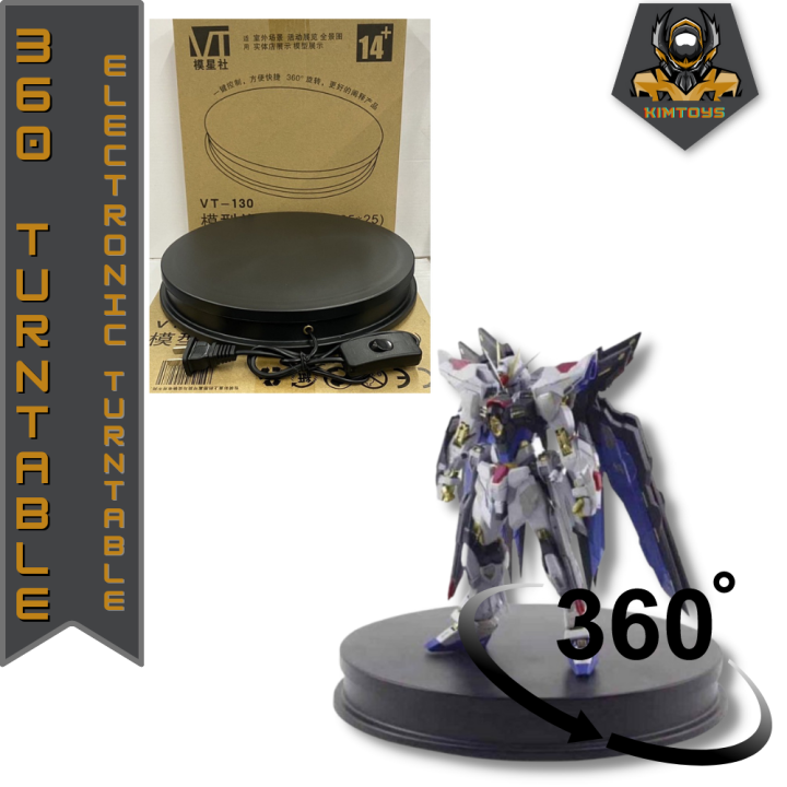 [KT] 360 Degrees Electronics turntable Electric-Turntable-VT130-Rotating-Display-10-Inch-Base ...