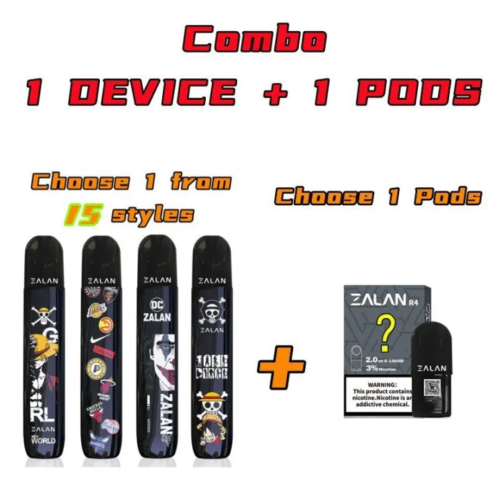 (In Stock) ZALAN R5 DEVICE COMPATIBLE TO RELXx INFINITY PODS ESSENTIAL ...