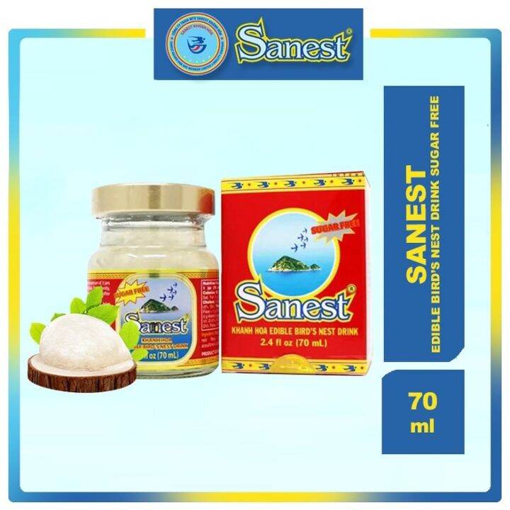 2023 SANEST Khanh Hoa Sanest Edible Bird's Nest Drink - Sugar free 70ml ...