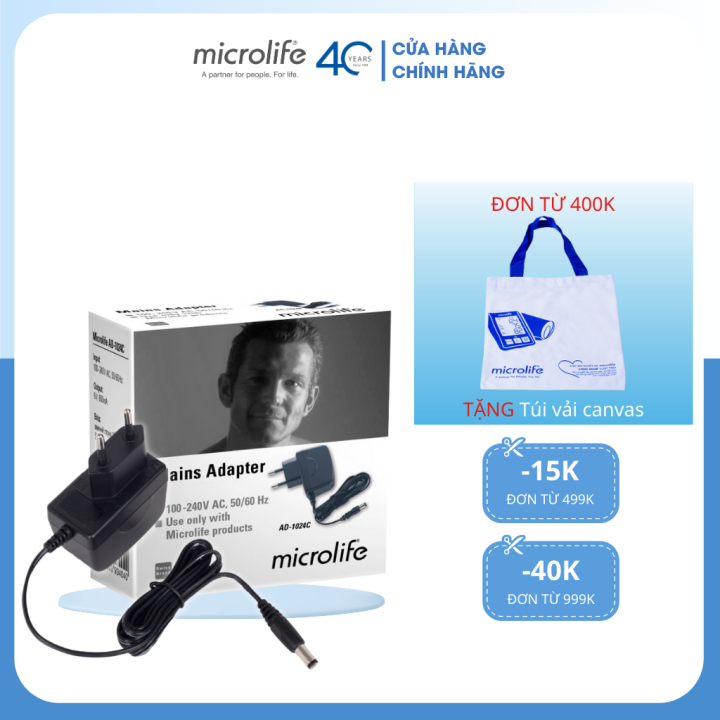 Adapter Microlife Chuyên Dùng Cho Máy Đo Huyết Áp | Lazada.vn
