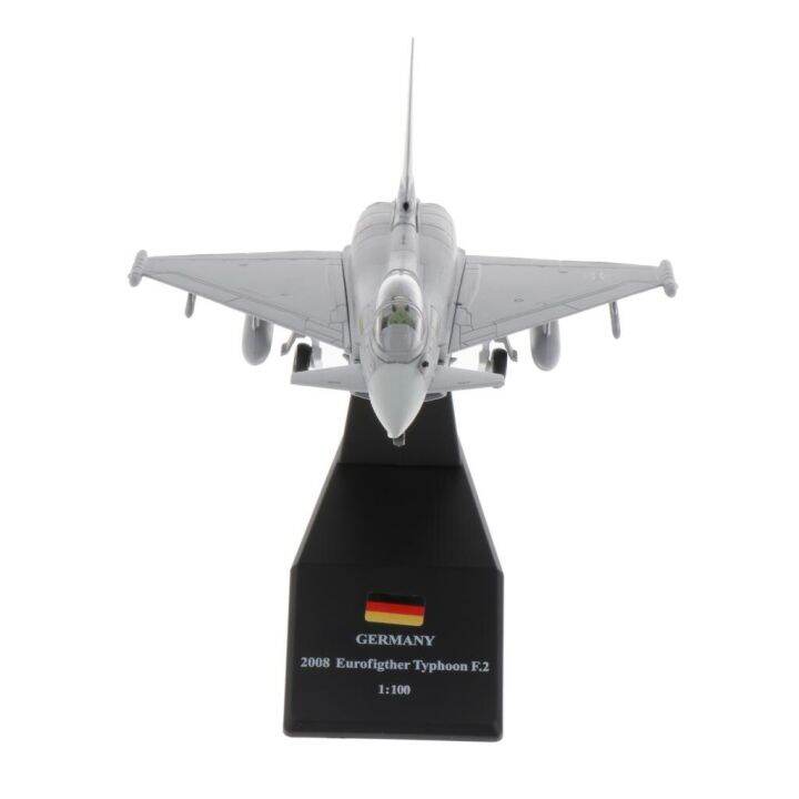 1/100 EF2000 Eurofighter Typhoon Fighter Plane Metal Fighter Model ...