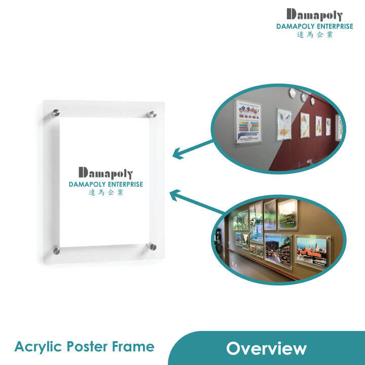 Acrylic Poster Frame/ Acrylic Sandwich/ Photo Frame/ Advertising Frame ...