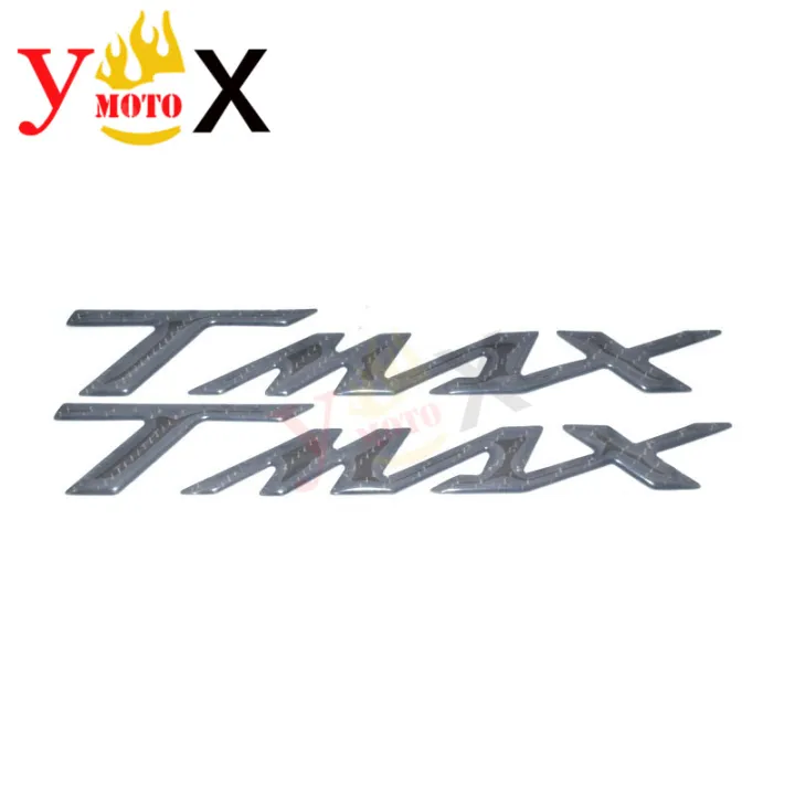 Maxi Scooter Carbon Fiber T-MAX Battery Cover Emblem Side Fairing ...