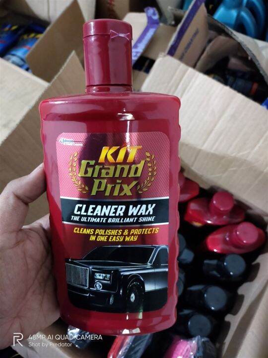 KIT GRAND PRIX CLEANER WAX 275ML COMPOUND SUPER BERKUALITAS PREMIUM ...