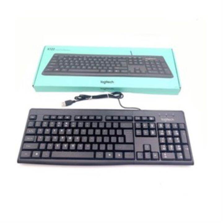 LK Logitech K122 USB Wired PC Laptop Media Keyboard | Lazada PH