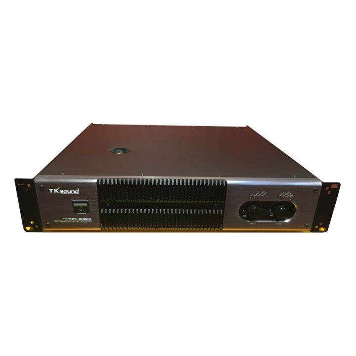 TKSOUND professional power amplifier,aluminium panel,2U,650wx2 TAA650 ...