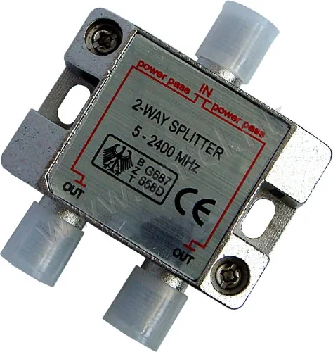 Antel Satellite Receiver splitter 2way 500-2400MHz | Lazada PH