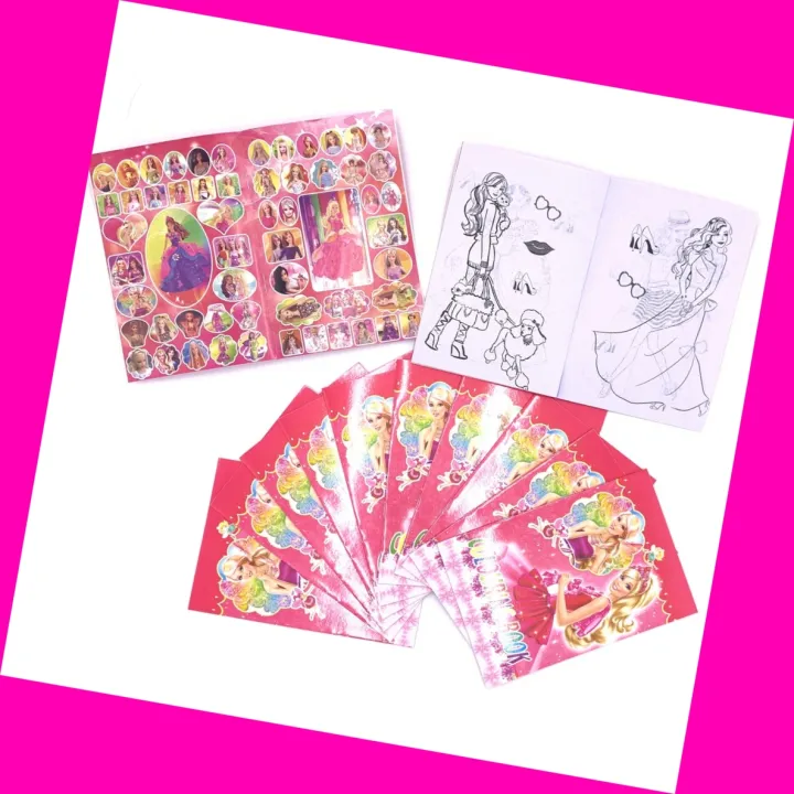 Medium Coloring book with stickers | Lazada PH