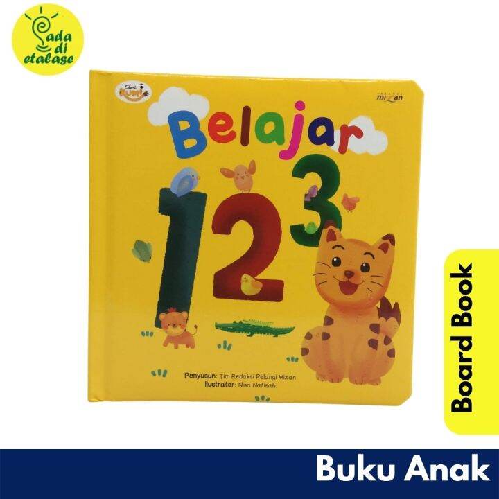 Pelangi Mizan Belajar 123 Buku Keterampilan Anak Pengenalan Angka ...