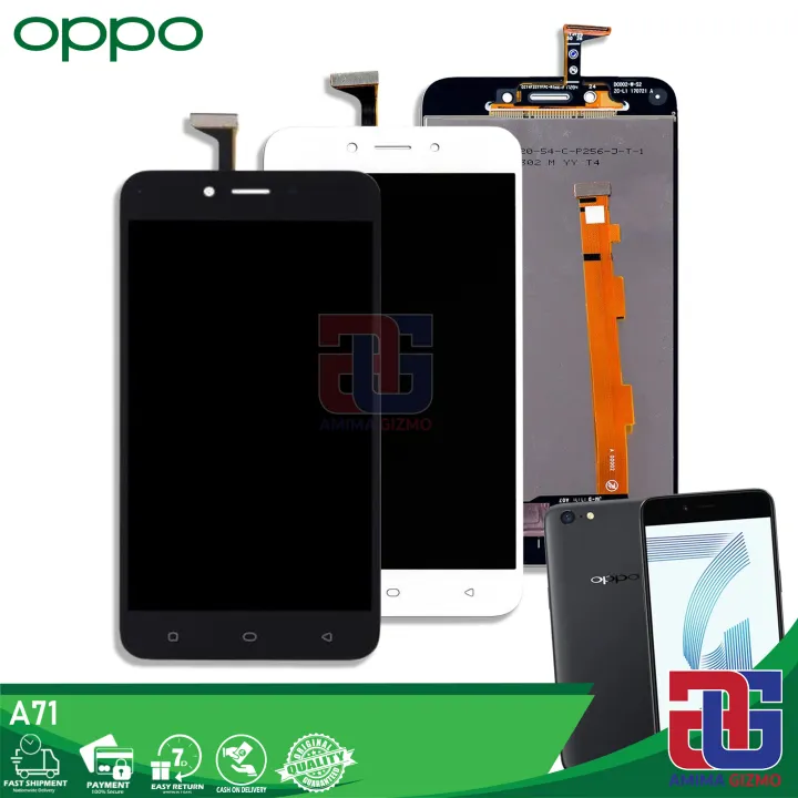LCD for Original Oppo A71, LCD Touch Screen Digitizer Replacement with ...