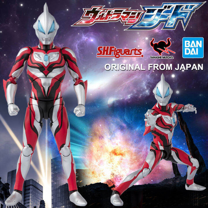 Model โมเดล ของแท้ 100% Bandai Spirits S.H.Figuarts Ultraman Geed อุลต ...