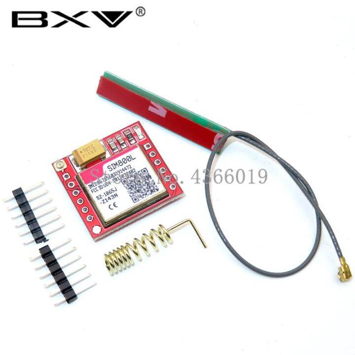 SIM800L GPRS GSM Module Micro SIM Card Core Quad band TTL Serial Port ...