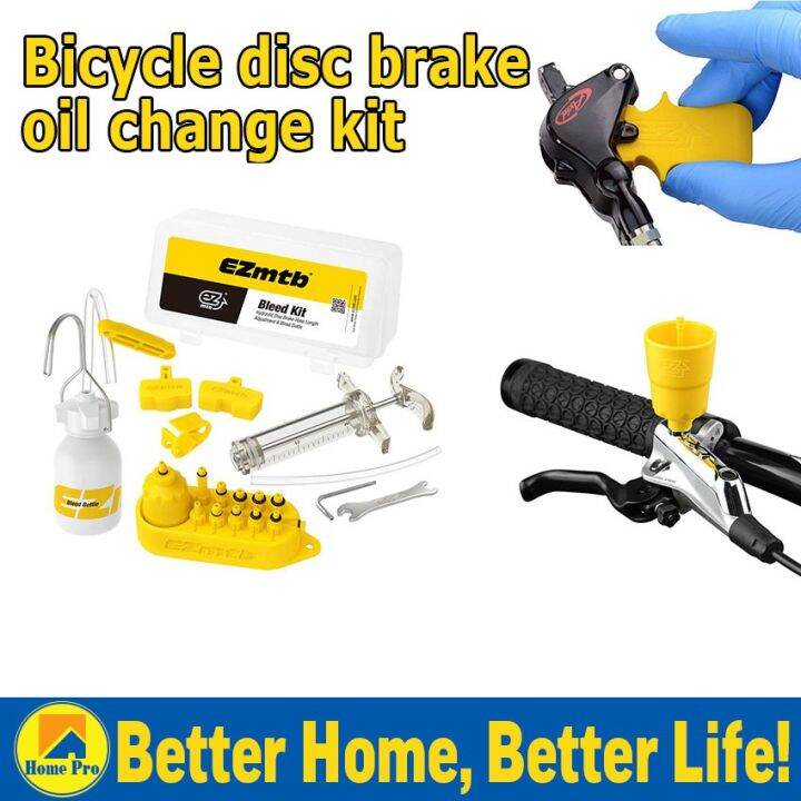 Bike Bleed Kit Hydraulic Disc Brake Mineral Oil Change Tools For ...
