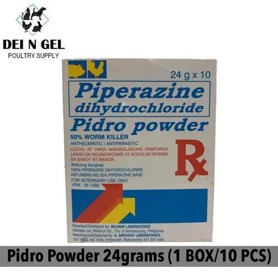 Pidro Wormkiller Powder 24grams (1BOX / 10pcs) | Lazada PH