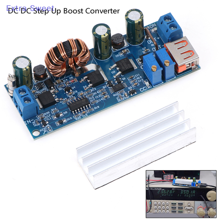 Extra Sweet DC DC Step Up Boost Converter 2-24v to 3-30v 4A 80w CC CV ...