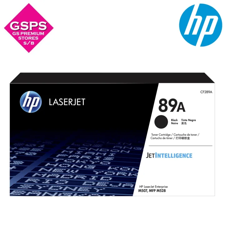 HP 89A Black Original LaserJet Toner Cartridge(CF289A) | Lazada