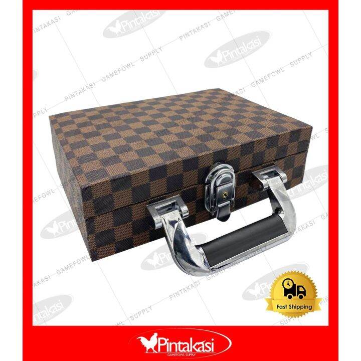 Special Tari Case 24pcs Tari Blade Capacity w Fiber Glass (LV Checkered ...