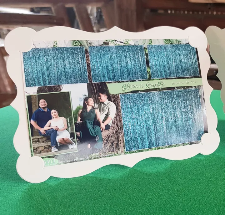 5pack 4r photo standee for photobooth 500pcs design #12 paper frame ...