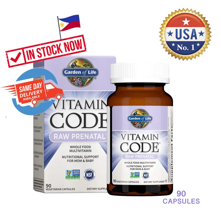 Vitamin Code Raw by Garden of Life Prenatal Multivitamin for Women from ...