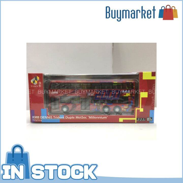 [ของแท้] Tiny City Die-Cast Model Car - KMB DENNIS Trident Duple MetSec ...
