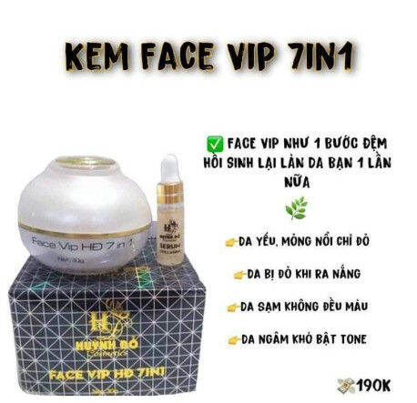 KEM FACE VIP HUỲNH Đỗ 30g | Lazada.vn