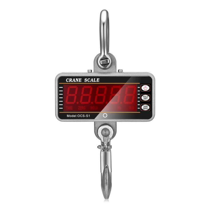 Digital Crane Scale 1000kg 2000lb Industrial Heavy Duty Hanging Scale