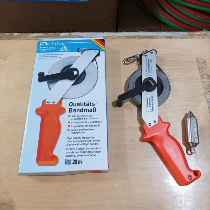 RICHTER made in Germany 20 Meter Sounding Tape / Meteran Minyak ...