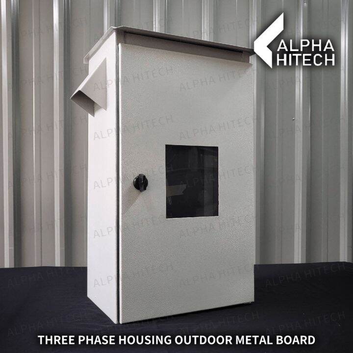 THREE PHASE OUTDOOR HOUSING METER METAL BOARD WITH FIBER / 3 PHASE ...