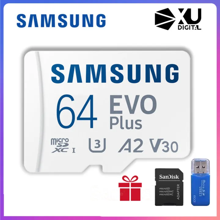 Samsung Micro SD Card 16GB การ์ดหน่วยความจำ64GB ความเร็วสูง TF Card ...