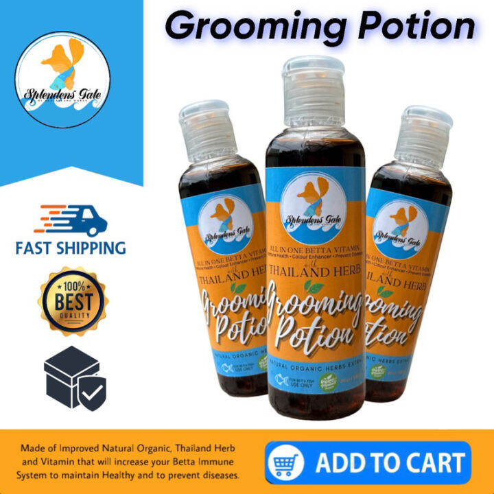 【COD】 Splendens Tale Grooming Potion Betta Vitamin Betta Groomer Betta ...