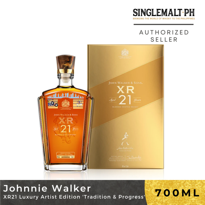 Johnnie Walker XR21 Luxury Artist Edition 'Tradition & Progress' 70cl | Lazada PH