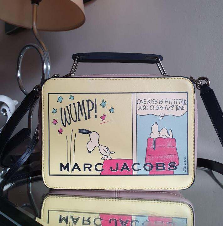 【Shipping From Hong Kong】Marc Jacobs the Mini Box with Snoopy Print Bag ...
