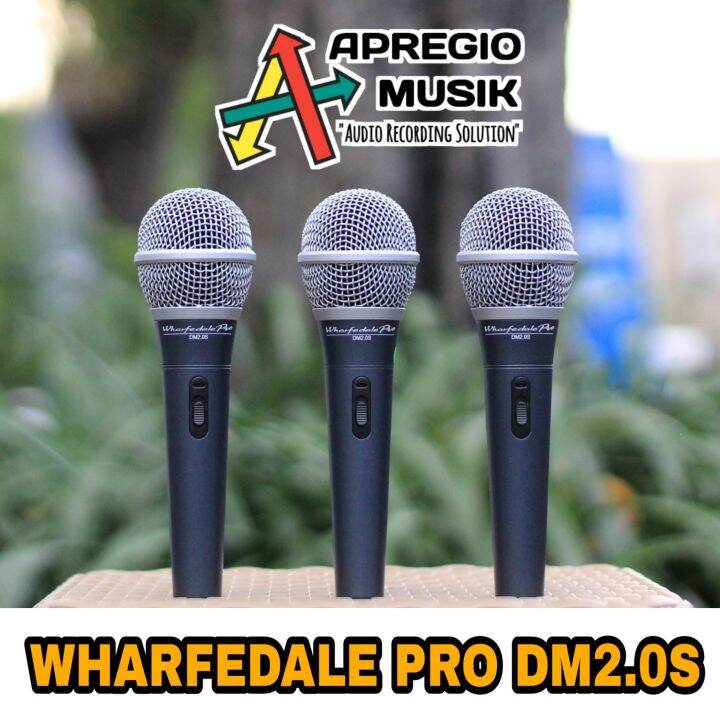 Mic WHARFEDALE PRO DM 2.0 Microphone ISI 3 PACK Original | Lazada Indonesia