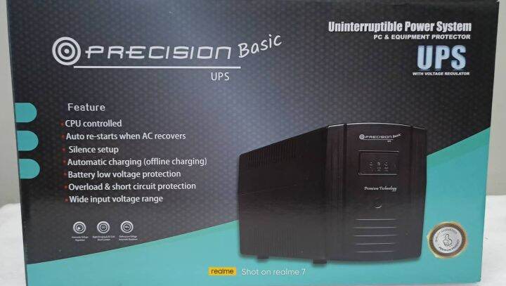Precision Basic 650va UPS Fulfilled by Teleeye | Lazada PH