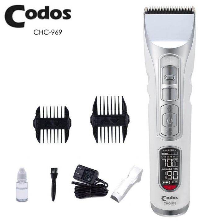 Codos Chc0969 Professional Lcd Cordless Hair Clipper Lazada