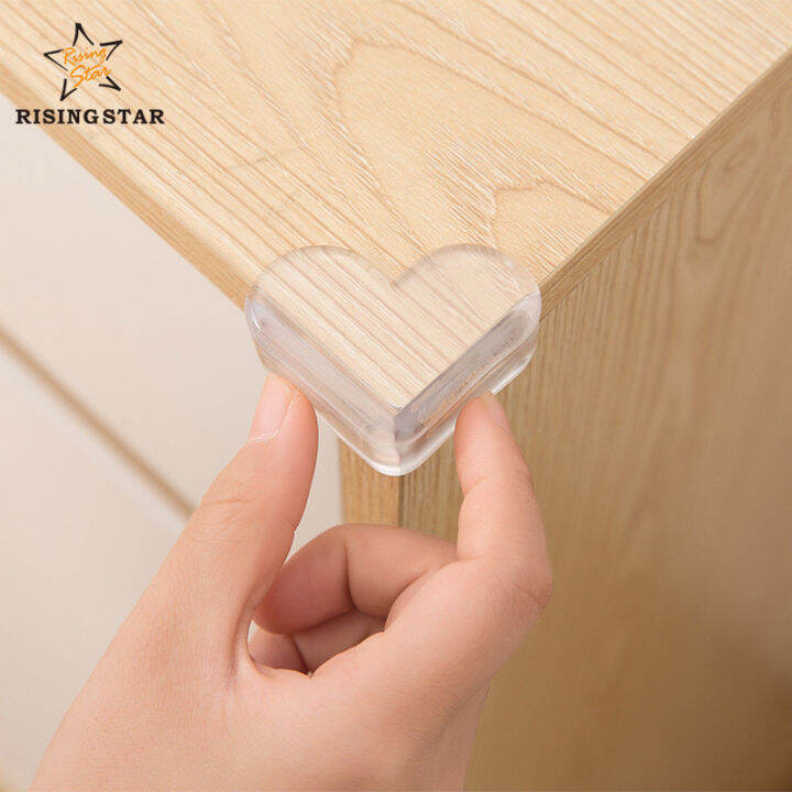 Rising Star Baby Safety Silicone Table Corner Protector Transparent ...