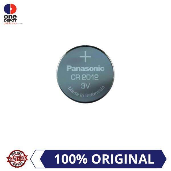 Panasonic Lithium Coin CR2012 Batteries | Lazada