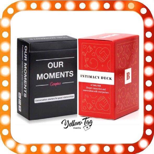 ☼⚡ Intimacy Deck Love Cards Conversation Starters Our Moments Couples ...