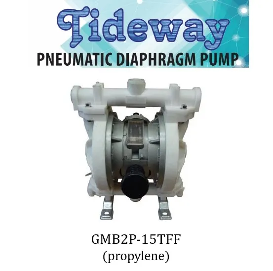 Tideway Pneumatic Diaphragm Pump GMB2P-15TFF (1/2'') | Lazada