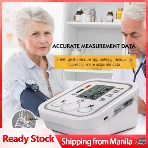 Electronic Digital Automatic Arm Blood Pressure Monitor | Lazada PH