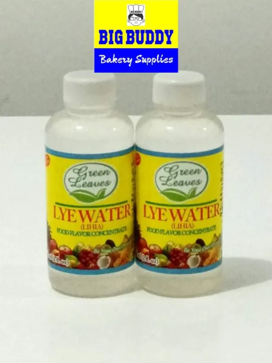 Green Leaves Lye Water (Lihia) Food Flavor Concentrate 2x60ml - 30 ...