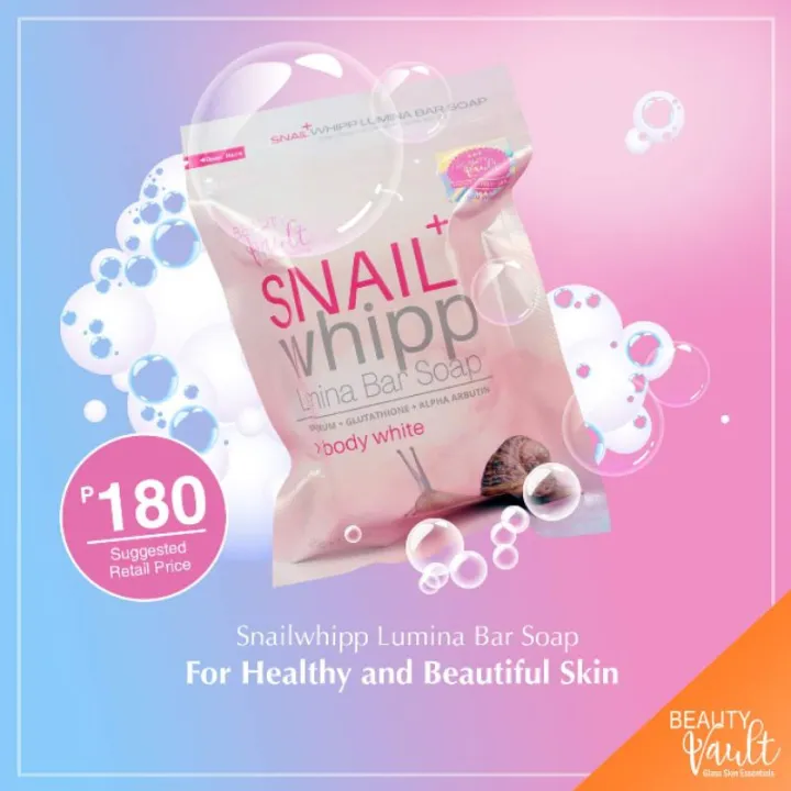 SNAIL WHIPP LUMINA BAR SOAP (BEAUTY VAULT) | Lazada PH