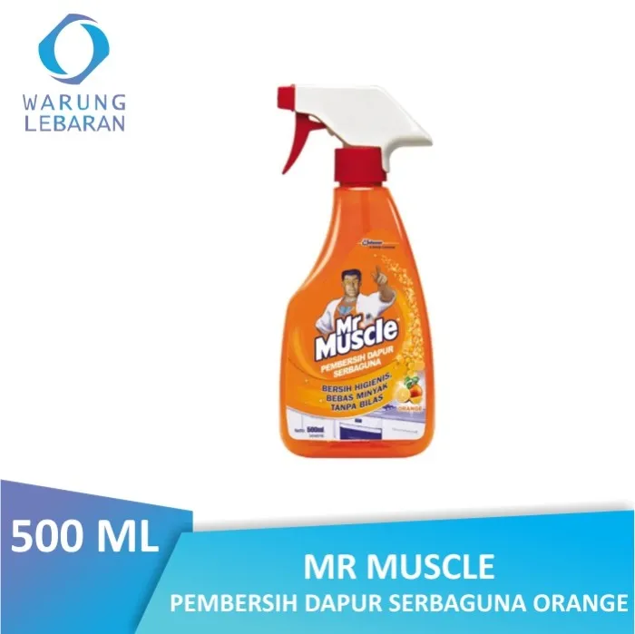 Mr Muscle Pembersih Dapur Serbaguna Orange Pump 500 ML | Lazada Indonesia