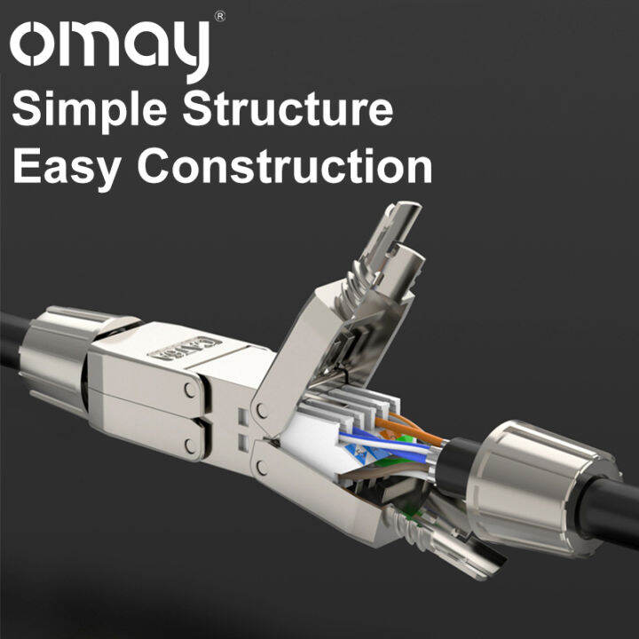 CAT6 Cat6A Cat7 Network Cable Extender Junction Adapter Connection Box ...