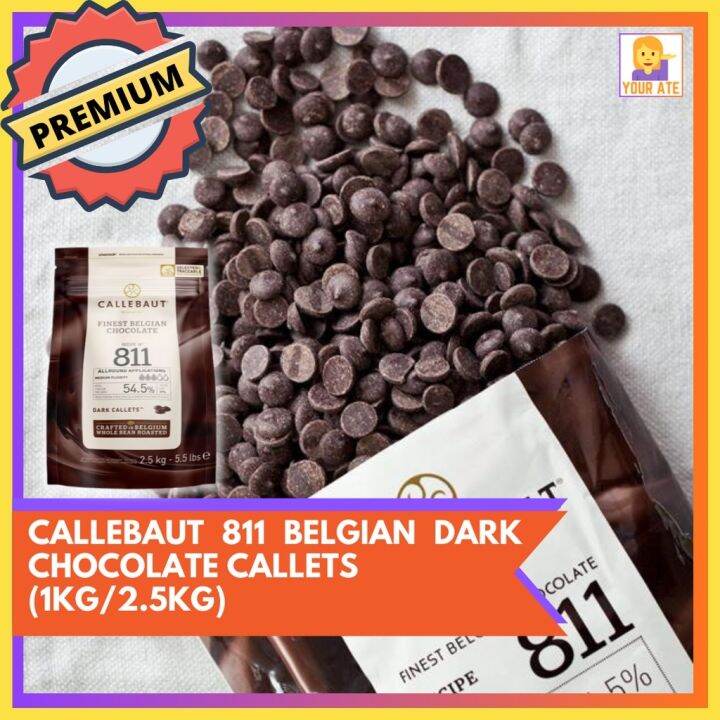 Callebaut Dark Belgian Chocolate Callets 811 (1kg/ 2.5kg) | Lazada PH