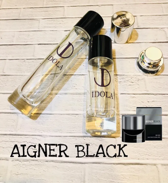PARFUM AIGNER BLACK / PARFUM PRIA/ PARFUM REFILL NON ALKOHOL / PARFUM ...
