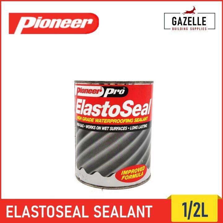 Pioneer ElastoSeal High Grade Waterproofing Sealant 1/2L | Lazada PH
