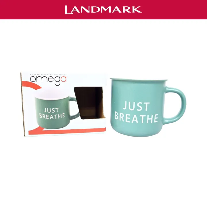 Omega Stoneware Mug 12oz in a Gift Box | Lazada PH