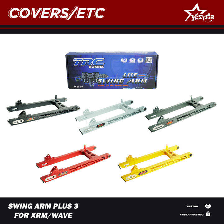 Yestar Racing Motorcycle Swing Arm Plus 3 For XRM / WAVE Motorcycle ...